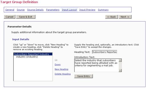 Section 13 Hosted Recipient List Target Groups