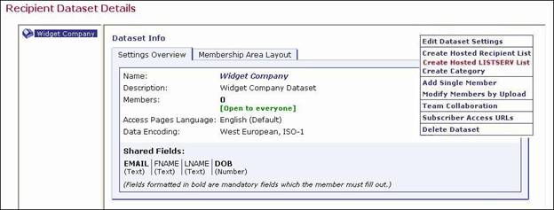 Section 7 Creating Hosted LISTSERV Lists