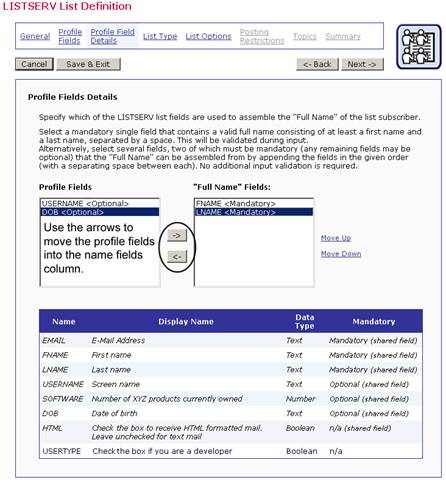 Section 7 Creating Hosted LISTSERV Lists